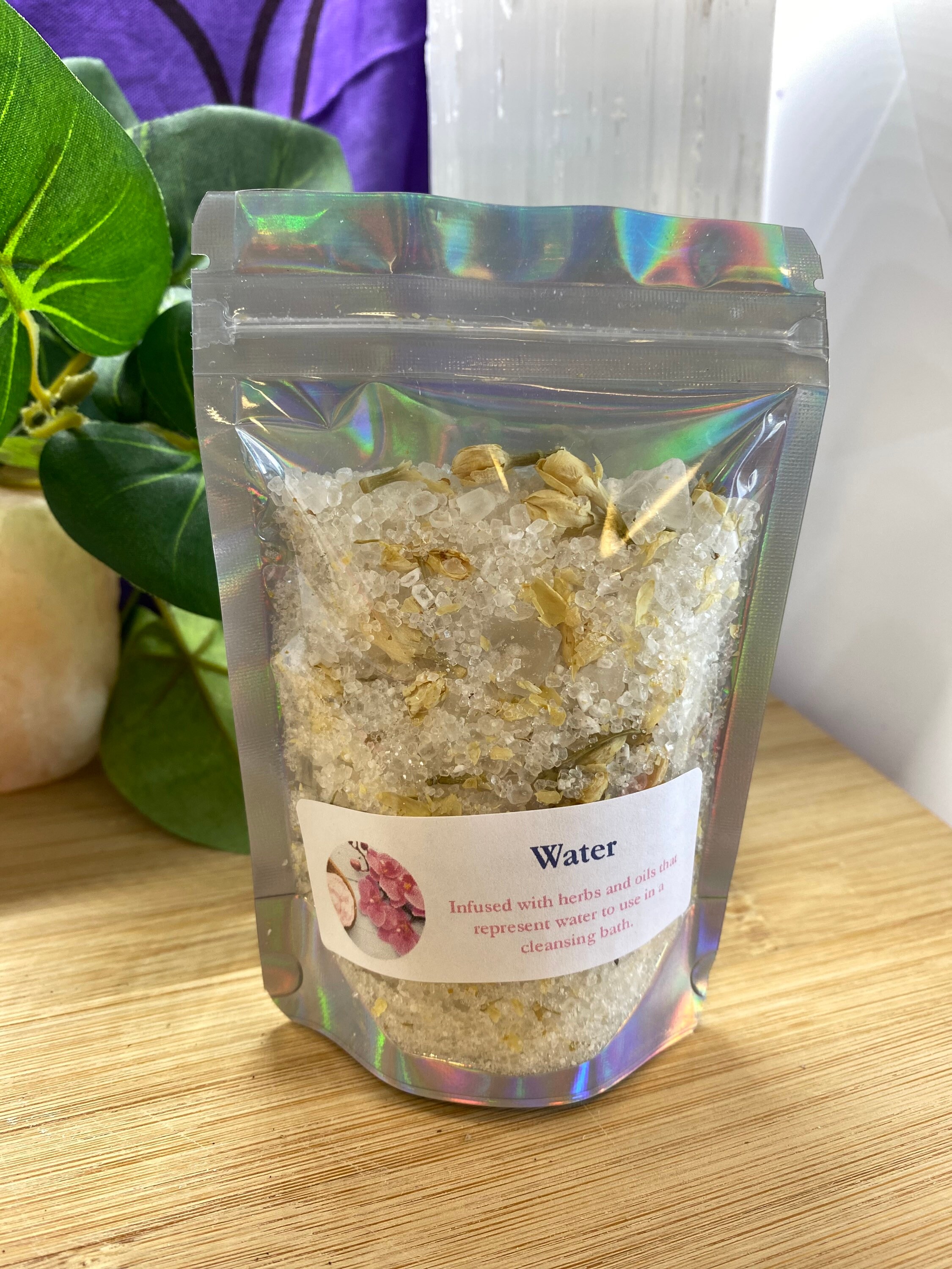 Element of Spirit Bath Salts Epsom Sea salt ritual bath Ether Arkasha ...