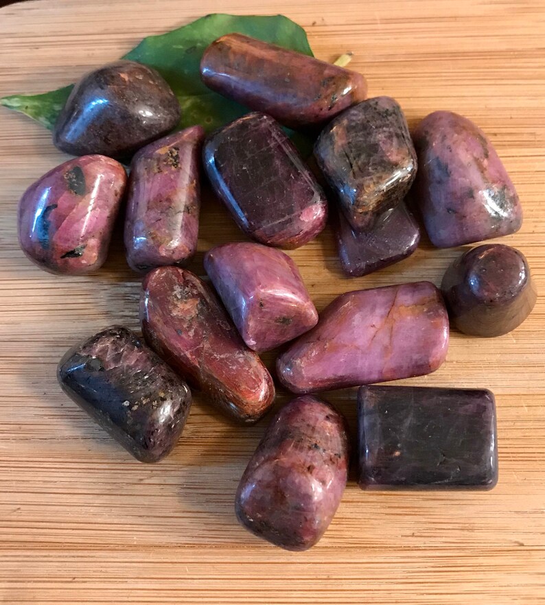 Polished Ruby Tumbled Crystal Healing Premium - Etsy