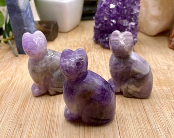 Amethyst Cat Crystal - Etsy