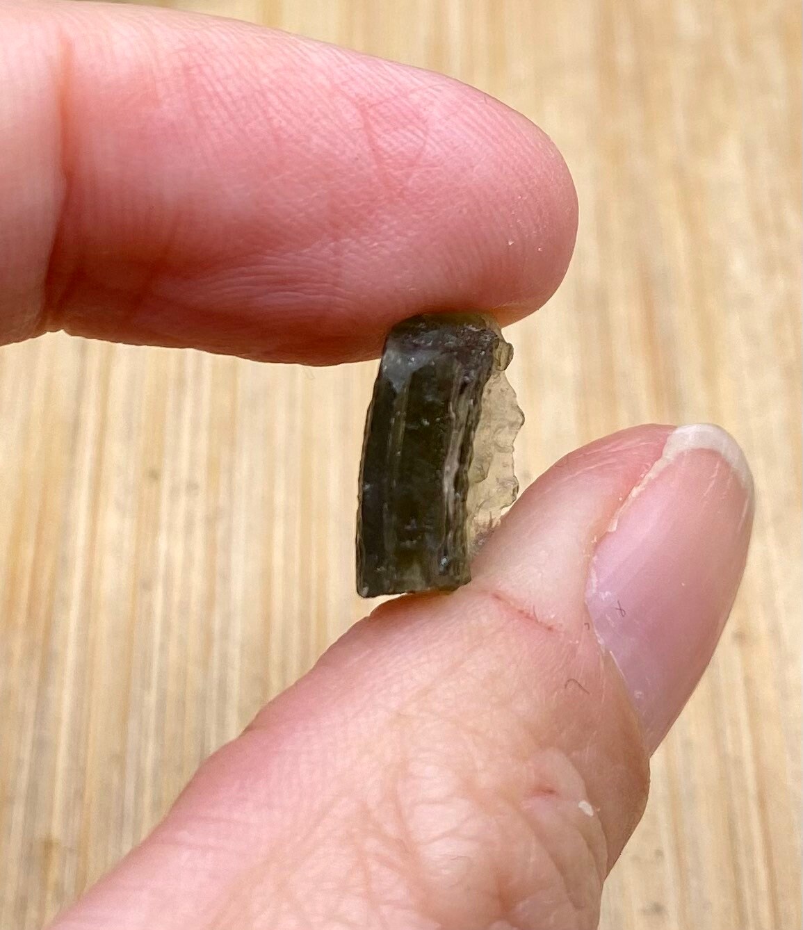 Moldavite crystal geode cluster meterorite asteroid. MOL108