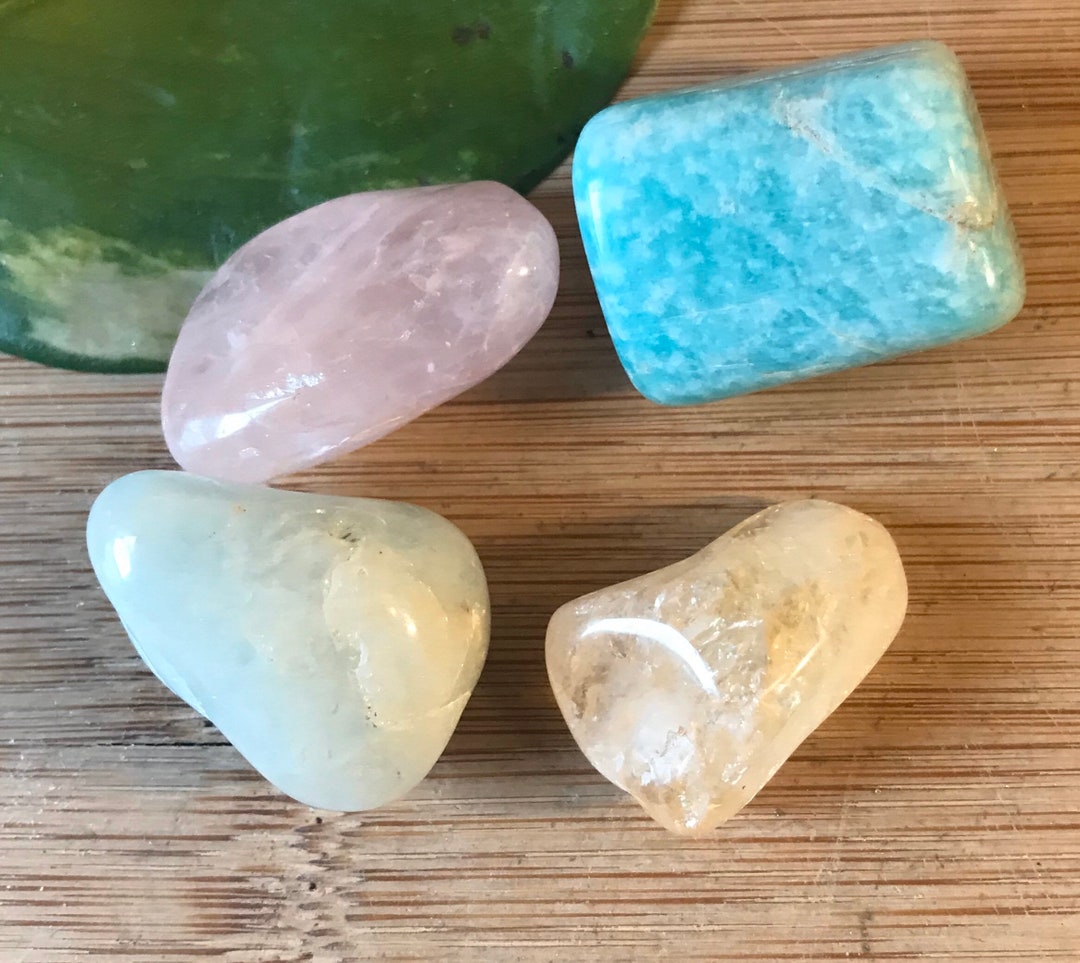 Hope Tumbled Pocket Stone Set With Gift Bag and Note - Etsy