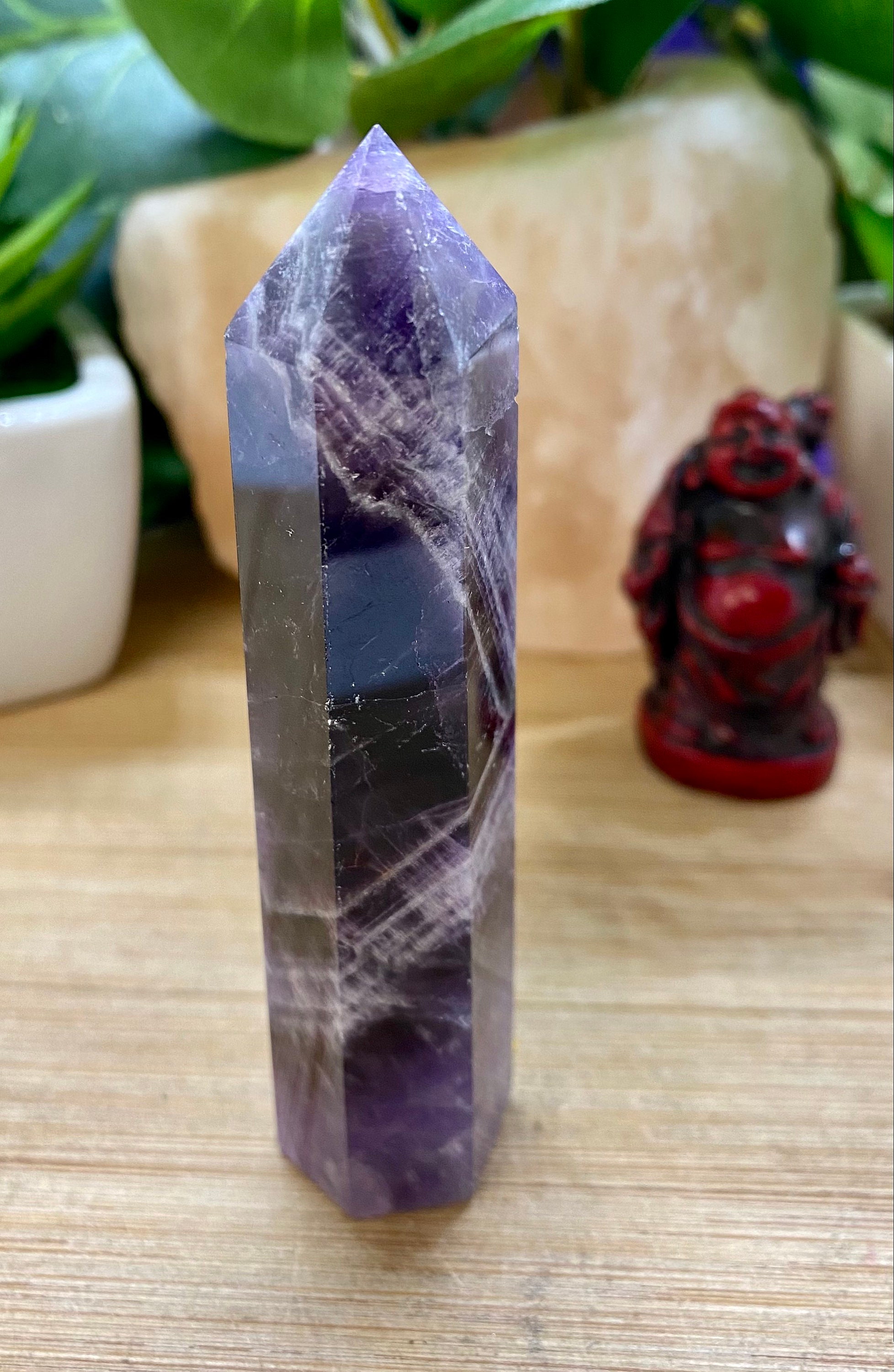 Amethyst Crystal Tower Points Obelisk AMT4