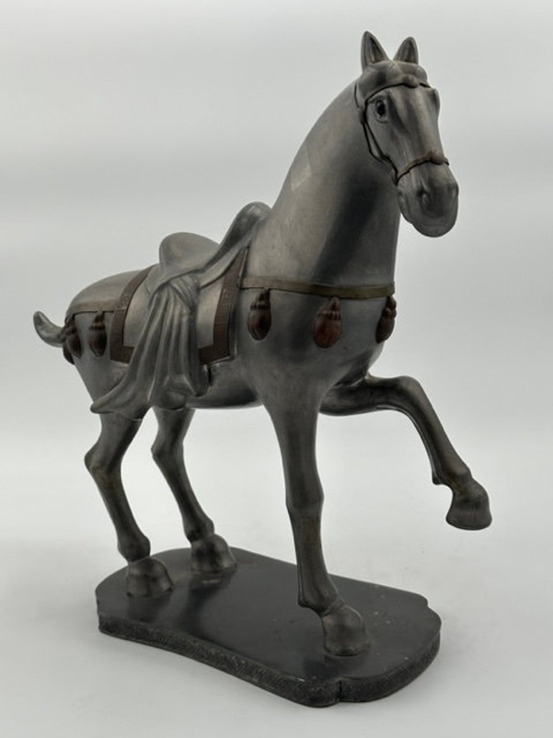 Middle Eastern Metal Horse Scultpure - Etsy