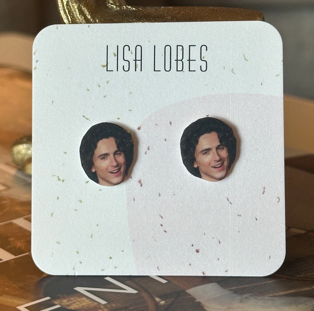 Timothee Chalamet Earrings - Etsy