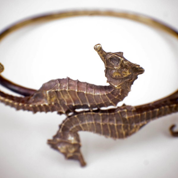 Brass Seahorse - Etsy