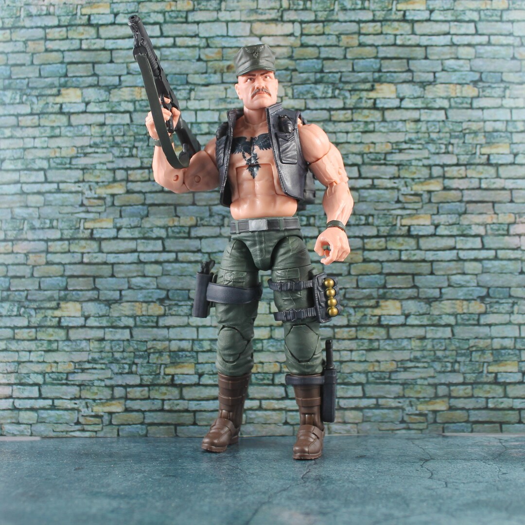 Custom Figure of GI Joe Classified Night Force Gung Ho - Etsy