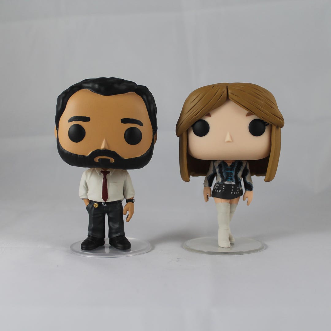 Custom Funko Pop! of High Potential's Morgan Gillory and Adam Keradec ...