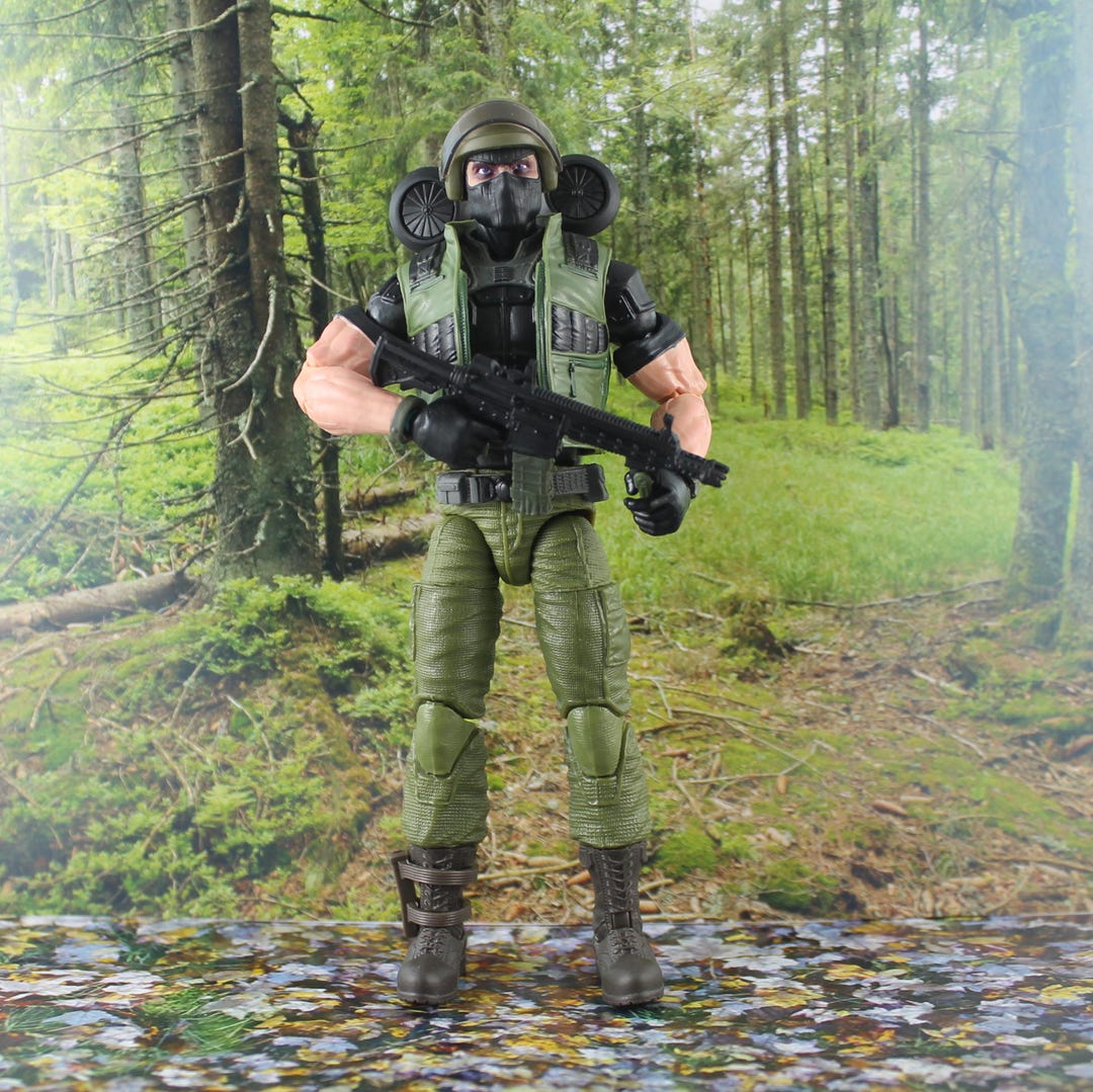 Custom Figure of GI Joe Classified Night Owl W/ Bubo recon Specialist ...