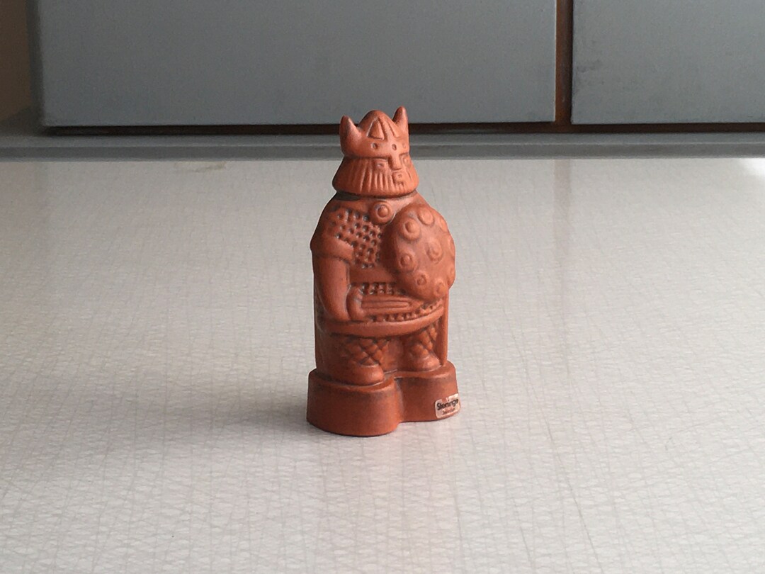 Taisto Kaasinen Steninge Sweden Ceramic Viking Figurine - Etsy
