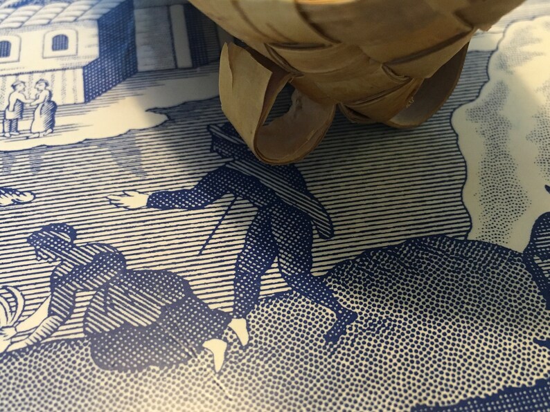 Vintage Birch Bark Boat Shaped Container - Etsy