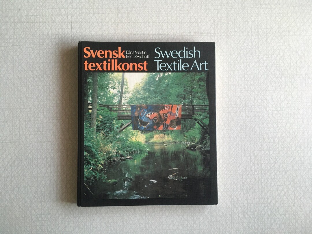 Vintage Swedish Book Textile Art in Sweden 1979 // 1970s // Textile ...