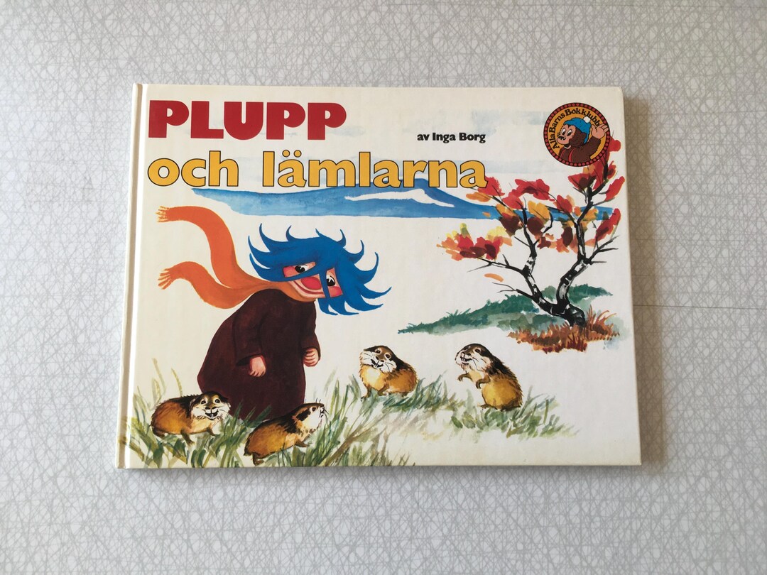 Vintage Swedish Plupp Sami Childrens Book // Childrens Book // Inga ...