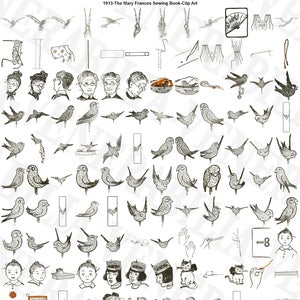 1913 Collection of 519 Jane Allen Boyer Vintage | Etsy