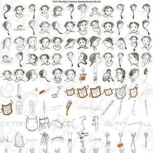 1913 Collection of 519 Jane Allen Boyer Vintage | Etsy