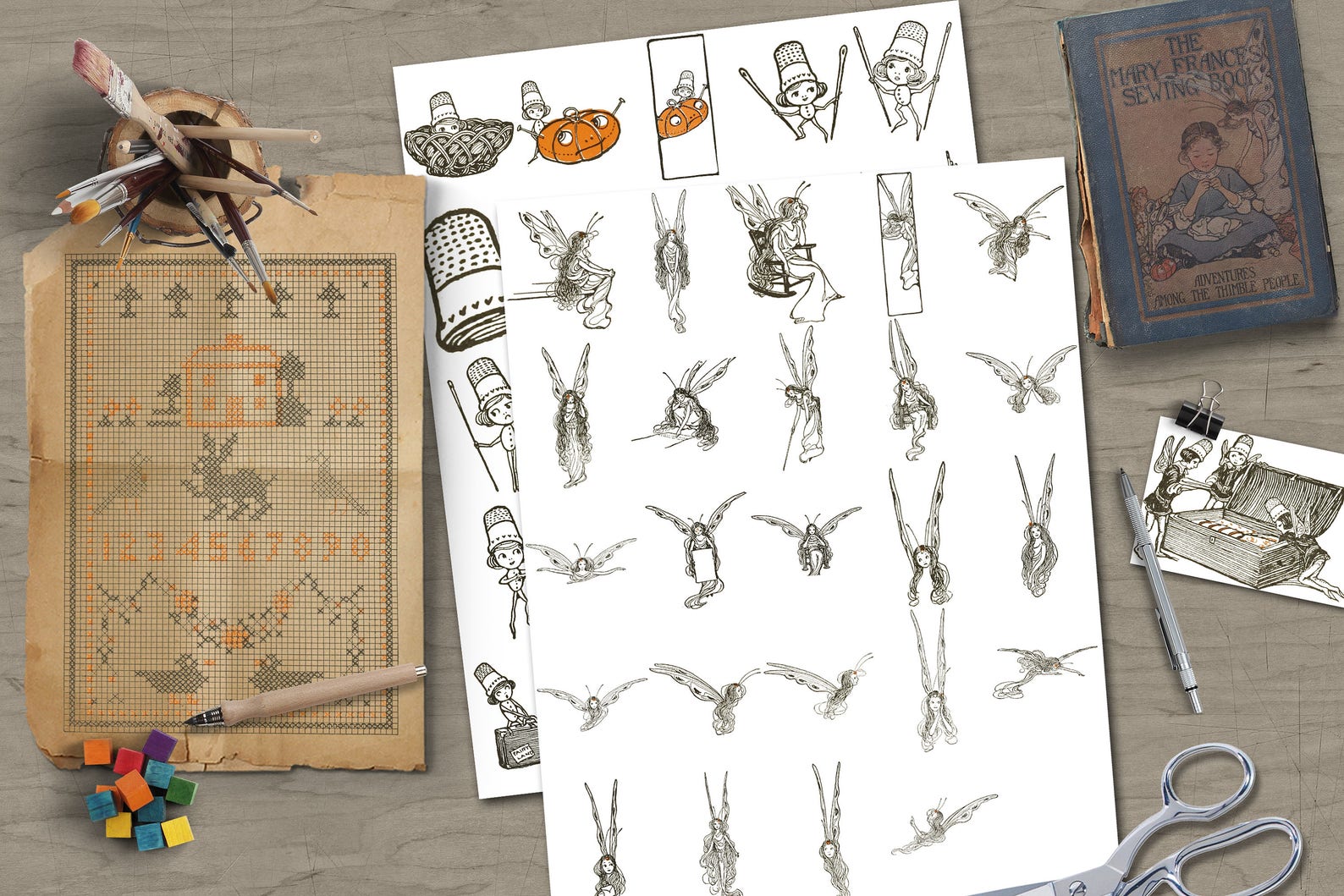 1913 Collection of 519 Jane Allen Boyer Vintage | Etsy