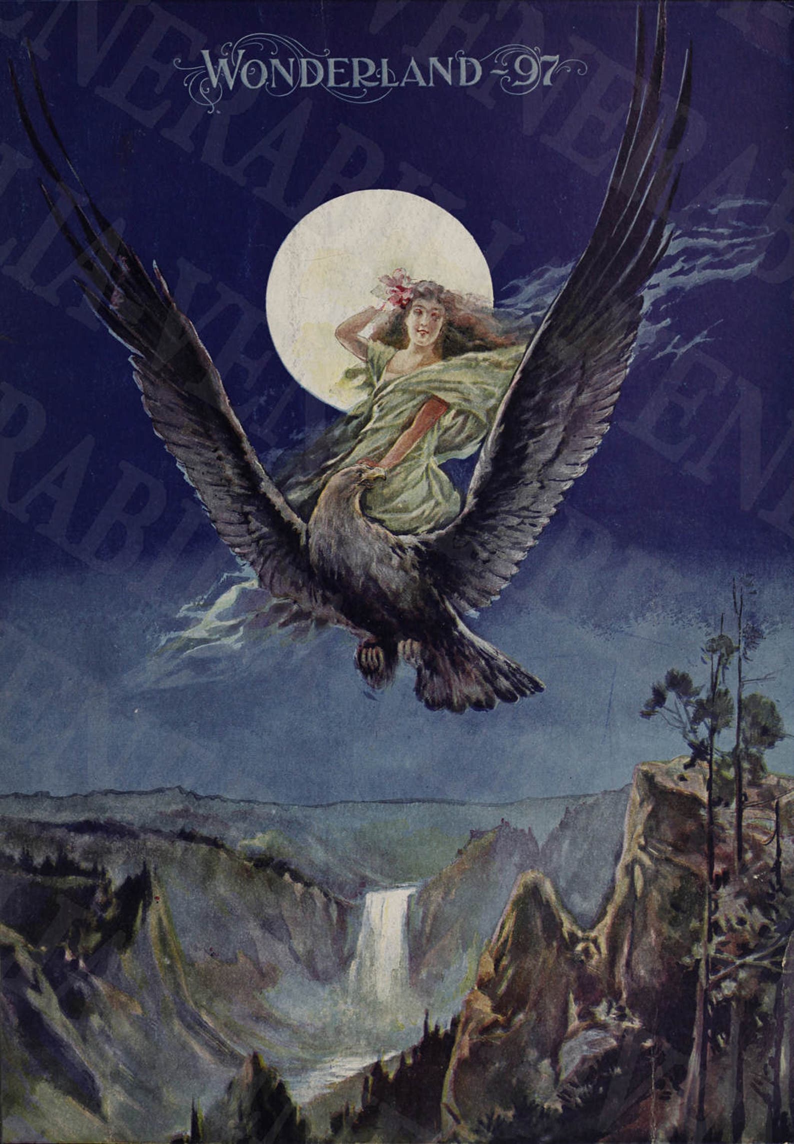 Collection of 22 Wonderland Vintage Cover Illustrations - Etsy