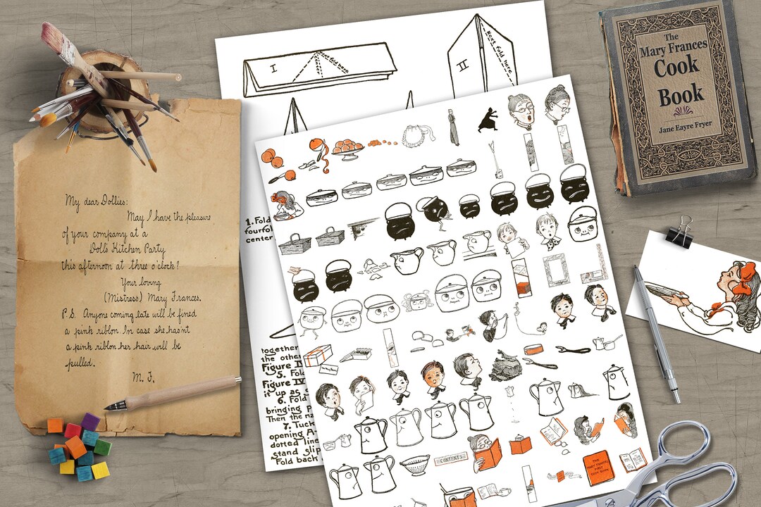 1912 Collection of 332 Jane Allen Boyer Vintage - Etsy