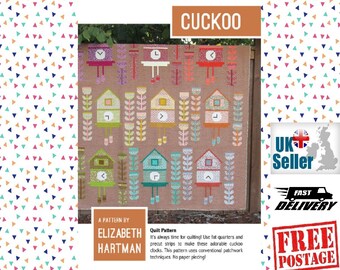 Cuckoo Clock Quilt Block - Etsy
