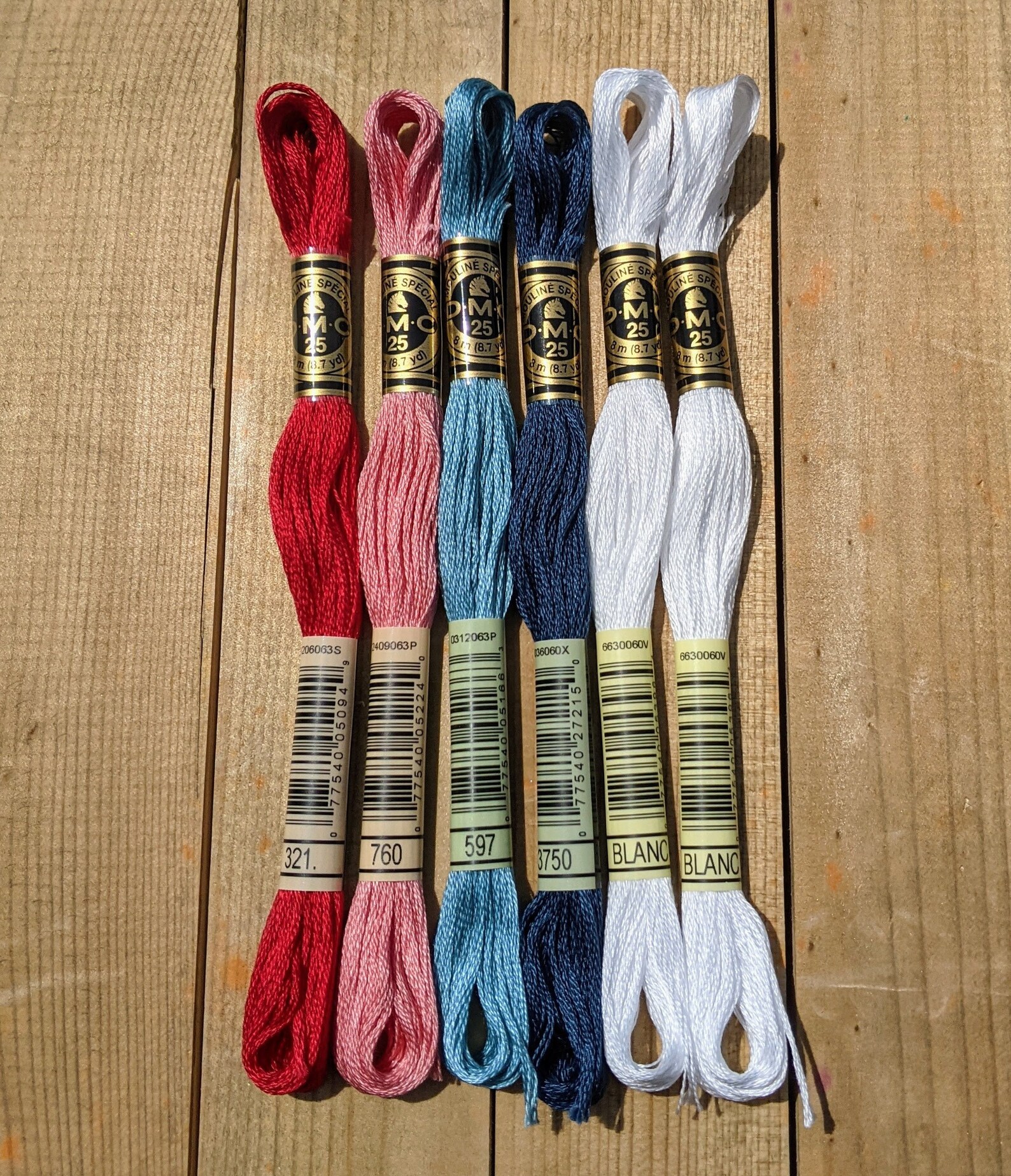 Lori Holt Stitchy Stars DMC Thread Pack. Includes 6 DMC - Etsy UK