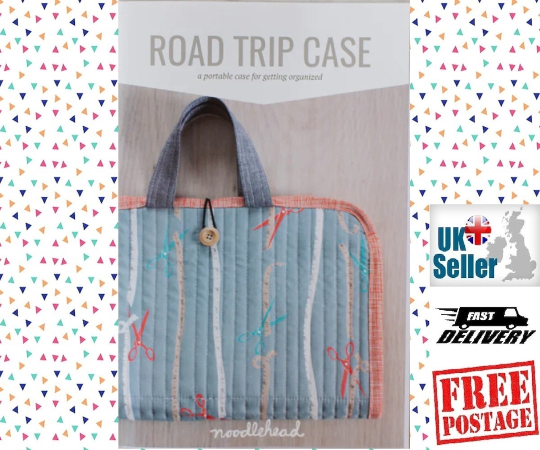 Noodlehead 'road Trip Case', Sewing Pattern. by Anna Graham. A Portable Case / Organizer ...