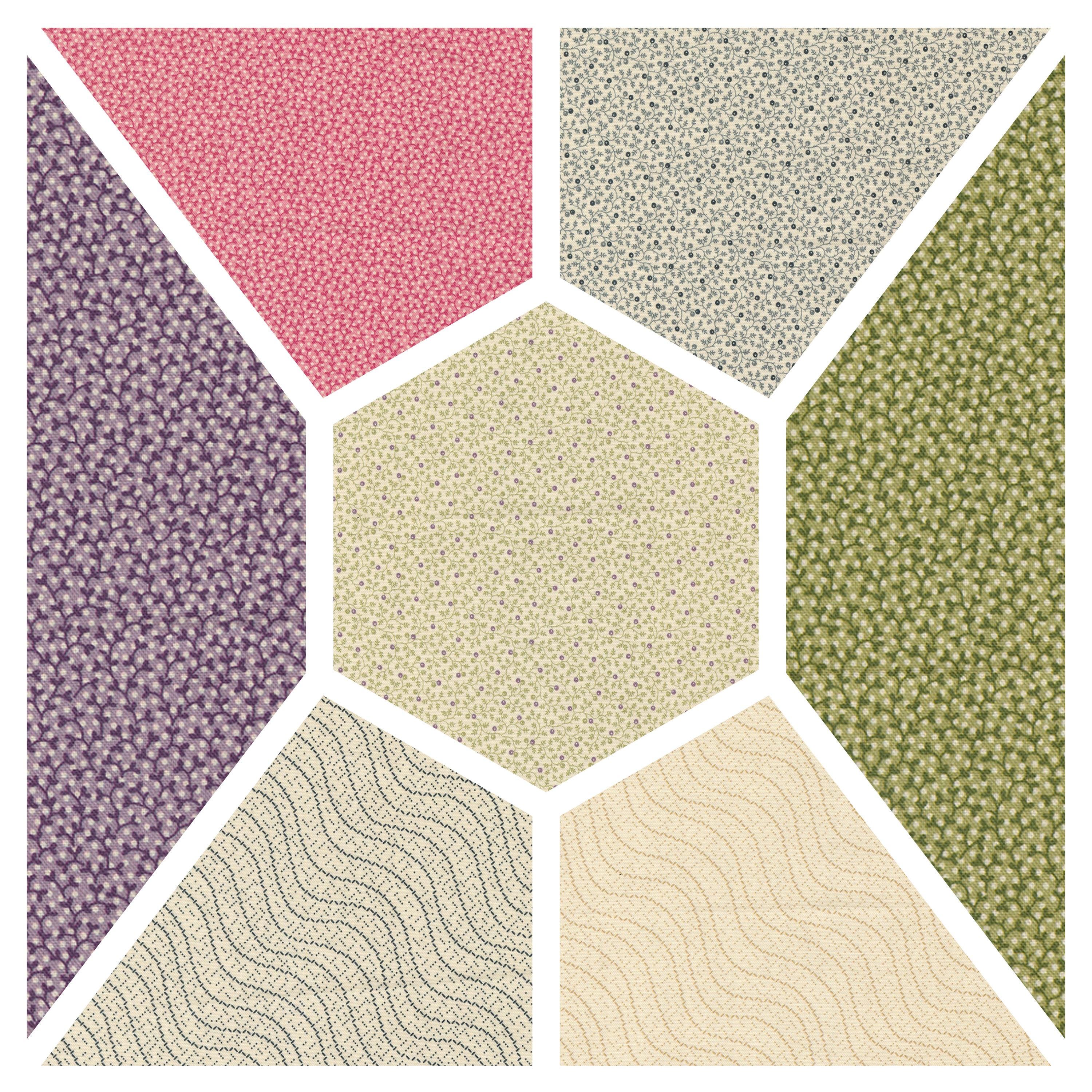 MODA Layer Cake Goodnight Irene by Stacey Chuchtian, Contains 42 Pieces ...