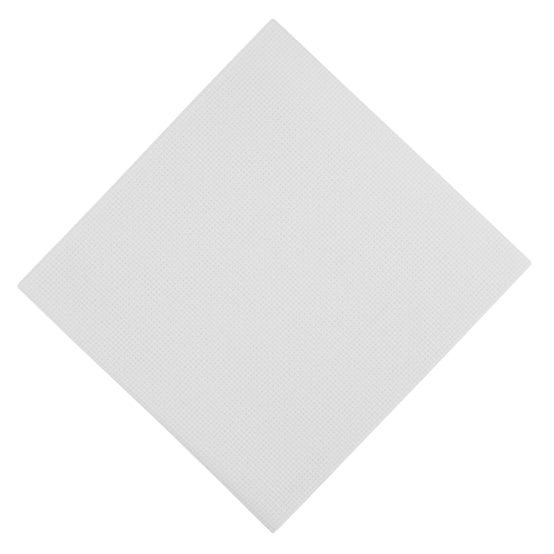 16 Count WHITE Aida Fabric Piece. Trimits. 30x45cm (12" X 18"). Cotton ...
