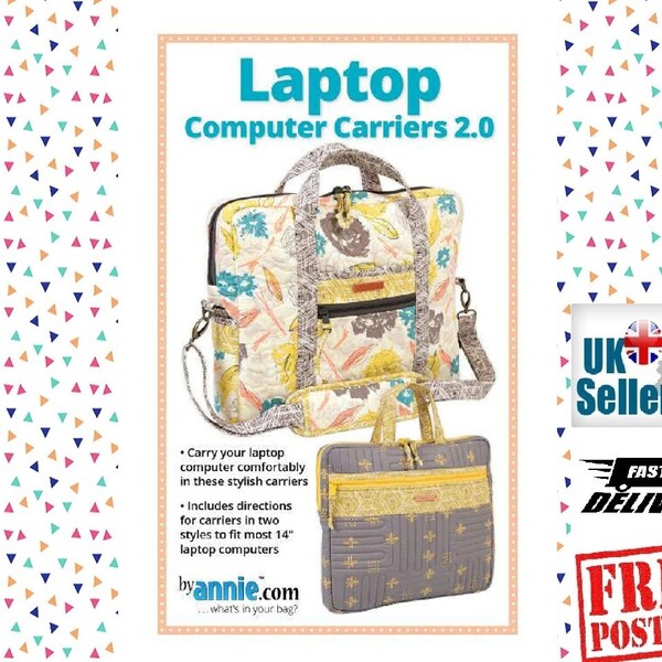 Laptop Bag Pattern - Etsy