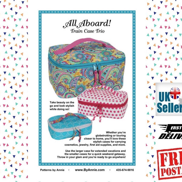 Train Case Pattern - Etsy