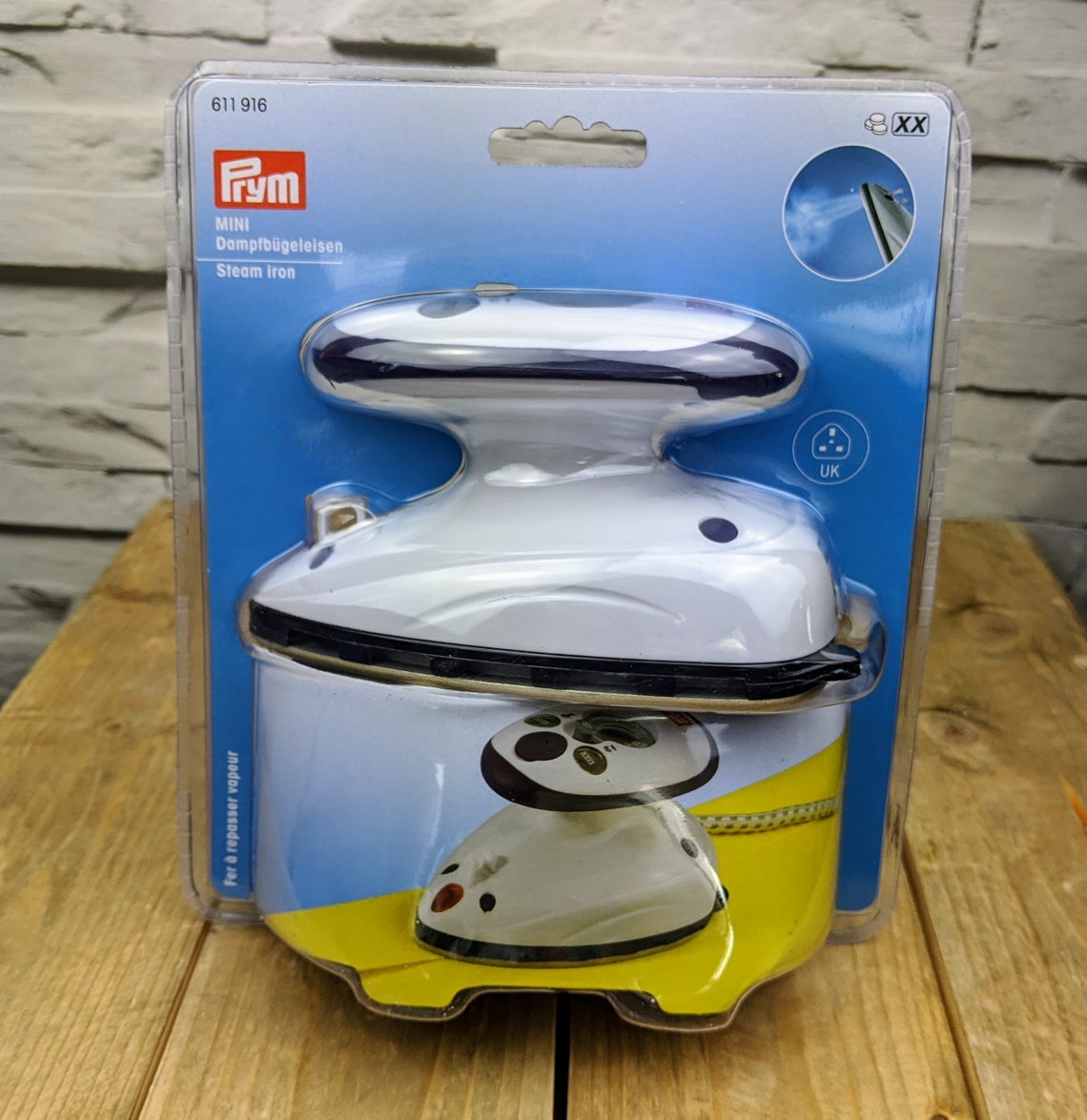 PRYM Mini Steam Iron Travel Quilting Iron Travel Steam Iron - Etsy UK