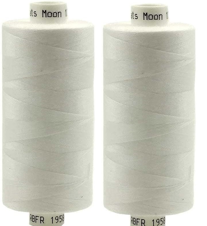 Moon Threads Staple Spun Polyester Thread 1000y rollsThread | Etsy