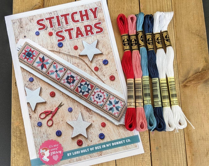 Lori Holt Stitchy Stars DMC Thread Pack. Includes 6 DMC - Etsy
