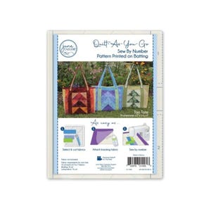 June Tailor Quilt as You Go TORI Tote Bag Kit. Finished Tote Bag Size ...
