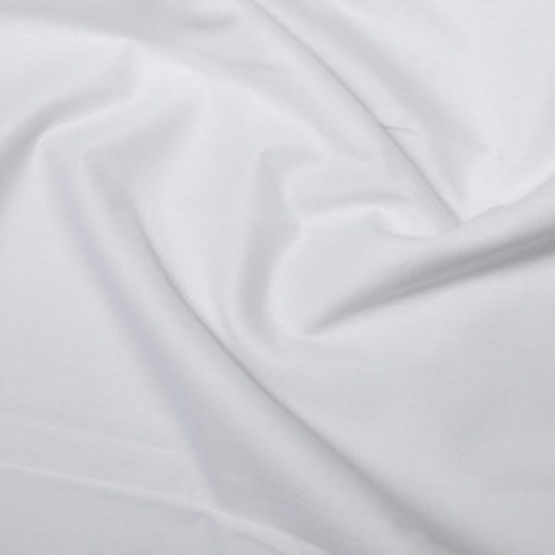 White Cotton Poplin Fabric 110cm 44 Wide 130 Gsm Etsy White Cotton Poplin Fabric 110cm 44 Wide 130 Gsm Etsy