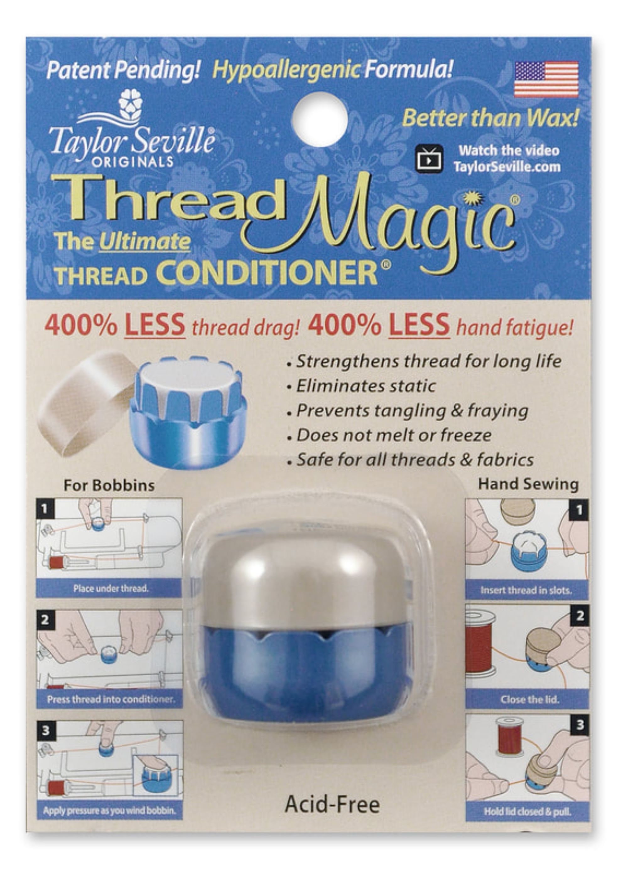 Taylor Seville Thread Magic Round. Thread Conditioner for Hand - Etsy