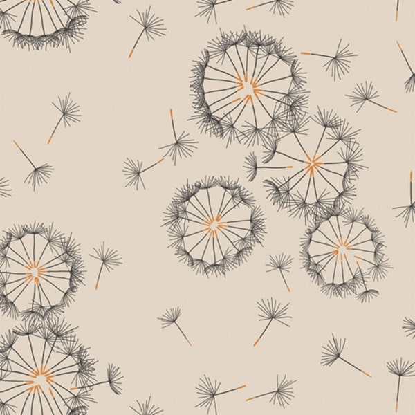Dandelion Fabric - Etsy