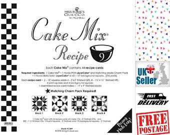 Moda Cake Mix Recipe Cards - Etsy
