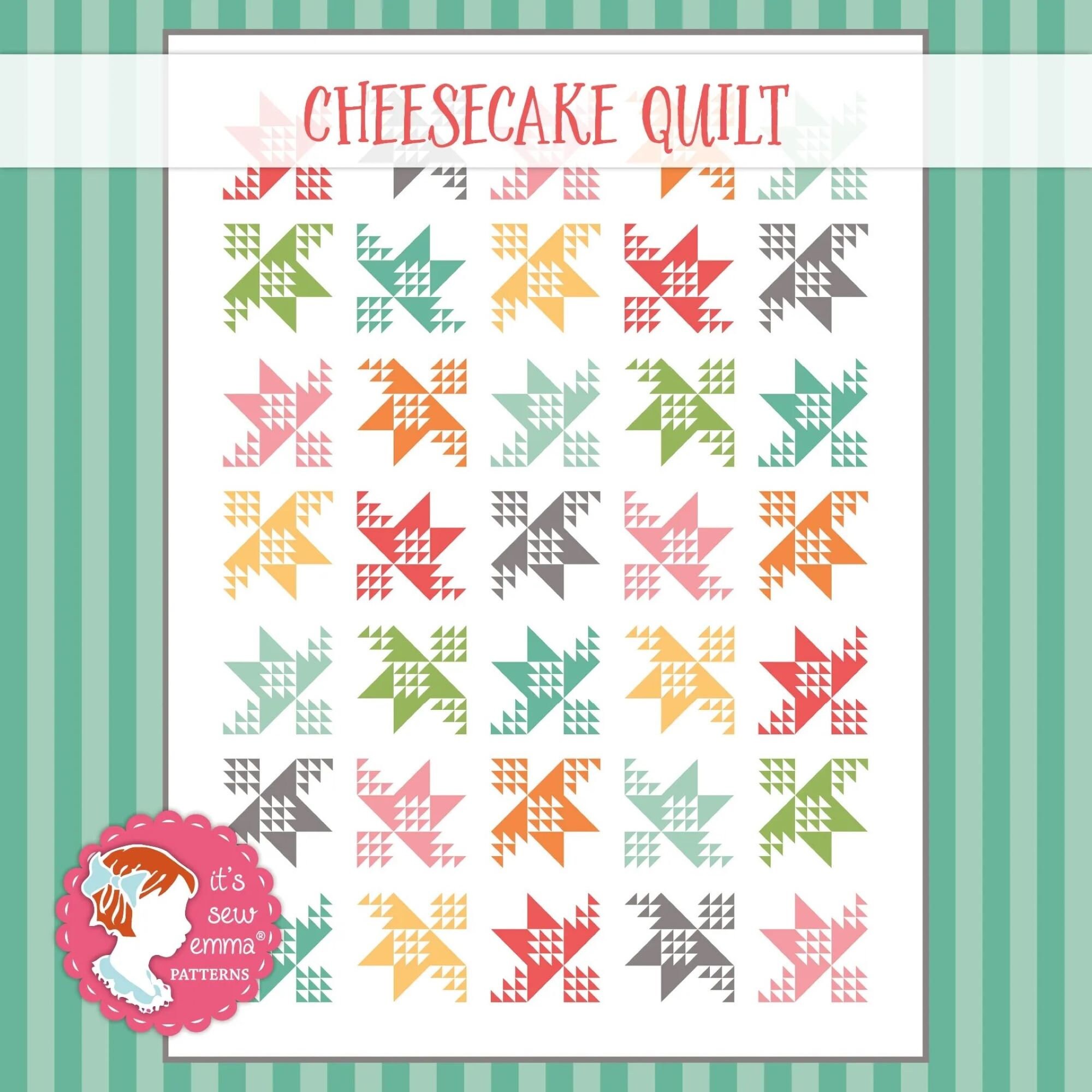 MODA Cake Mix Recipe 8 (EIGHT) Foundation Paper for Layer Cake / 10 ...