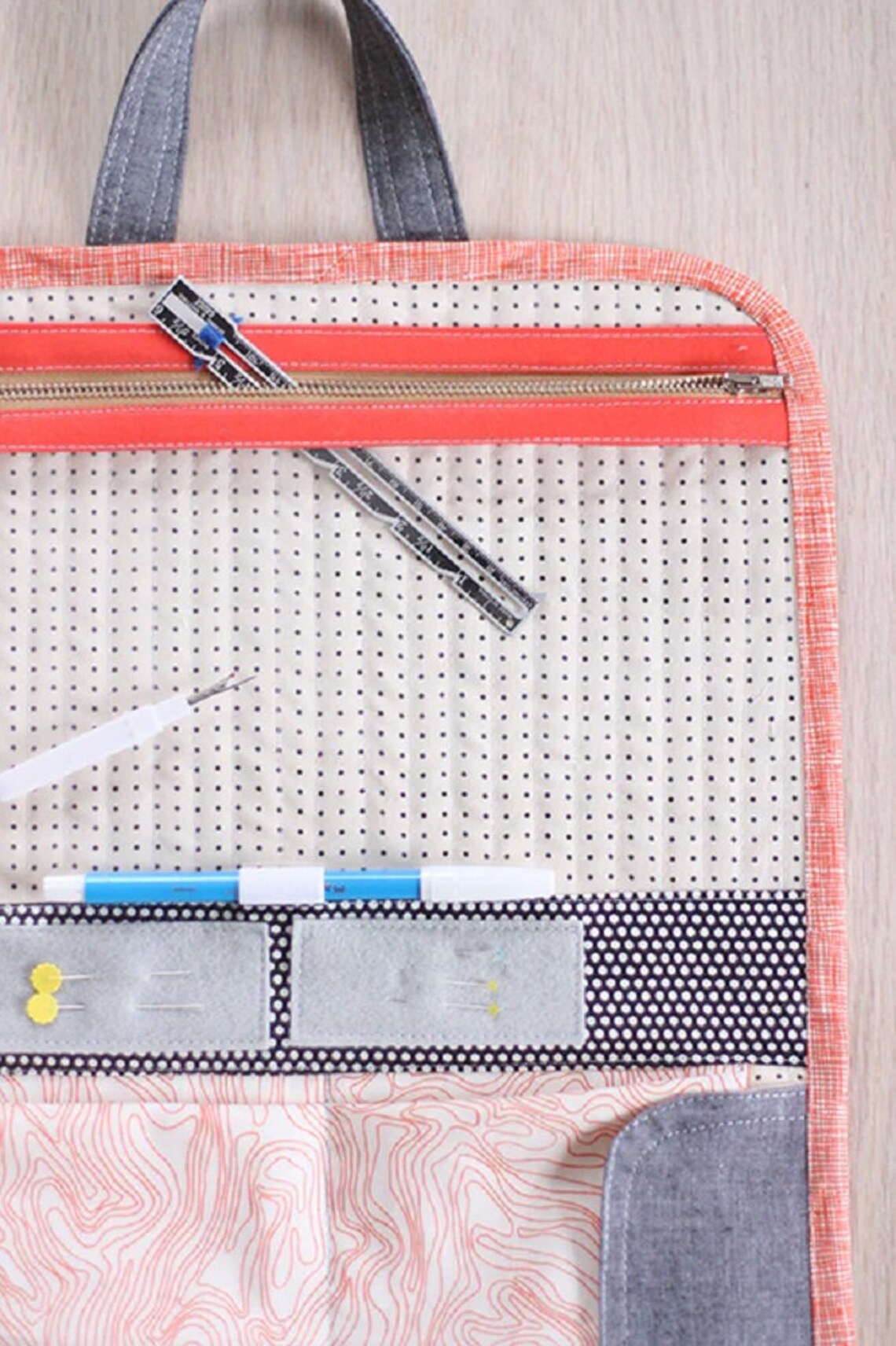 Noodlehead 'road Trip Case', Sewing Pattern. by Anna Graham. A Portable ...