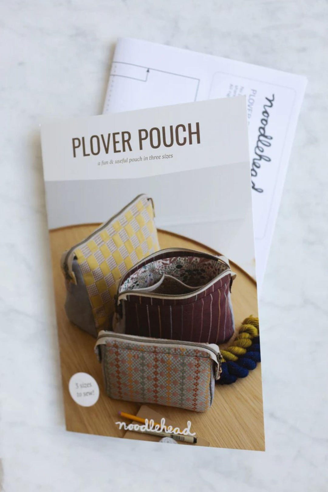 Plover Pouch Sewing Pattern by Noodlehead. A Fun and Useful Zippered ...