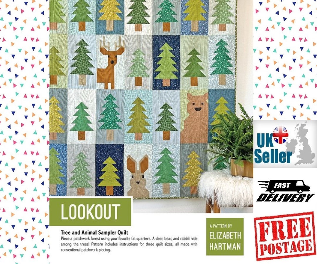 Lookout Elizabeth Hartman Quilt Pattern No.eh-071 - Etsy UK