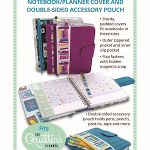 Byannie 'the Write Stuff' PBA260 Sewing Pattern to Make Notebook ...