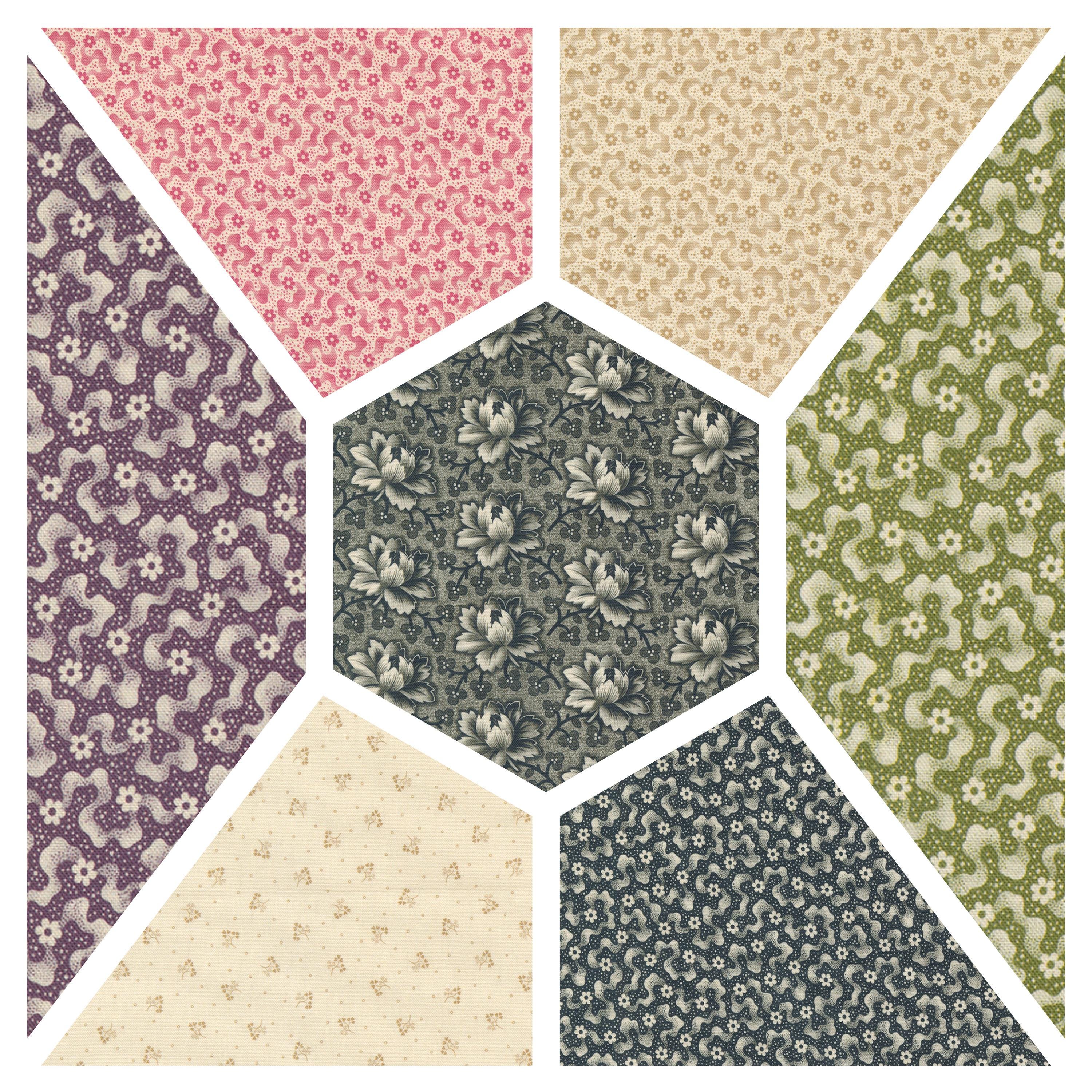 MODA Layer Cake Goodnight Irene by Stacey Chuchtian, Contains 42 Pieces ...