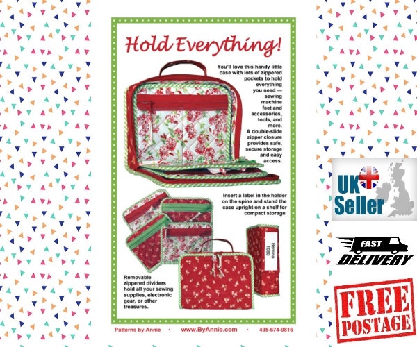 Project Bag PDF Sewing Pattern Project Bag Pattern Project Bag With ...