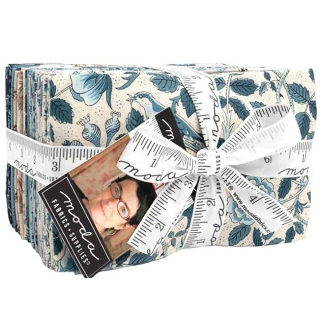 MODA Fat 1/8th Bundle Sacre Bleu by French General Contains 42 Pieces ...