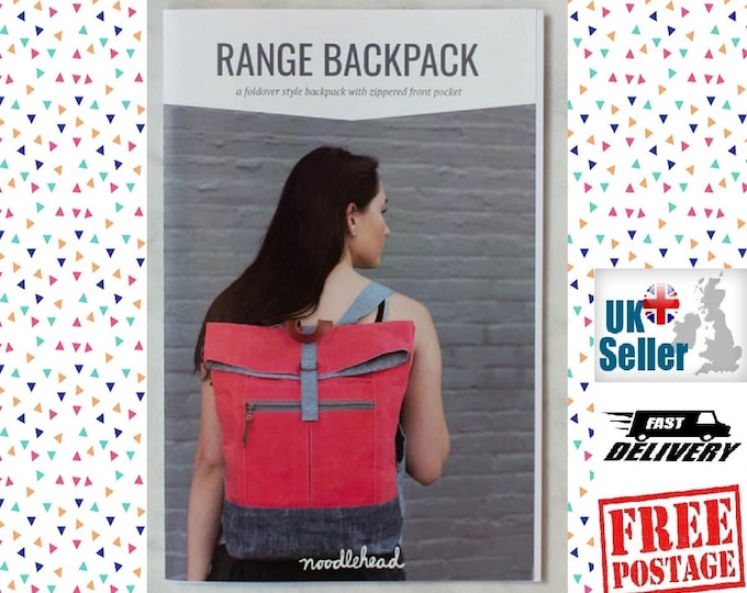 Range Backpack Bag Sewing Pattern by Noodlehead. Foldover - Etsy