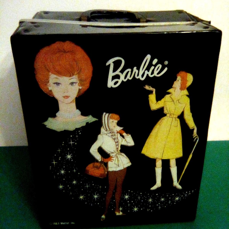 Barbie Black Vintage Case - Etsy