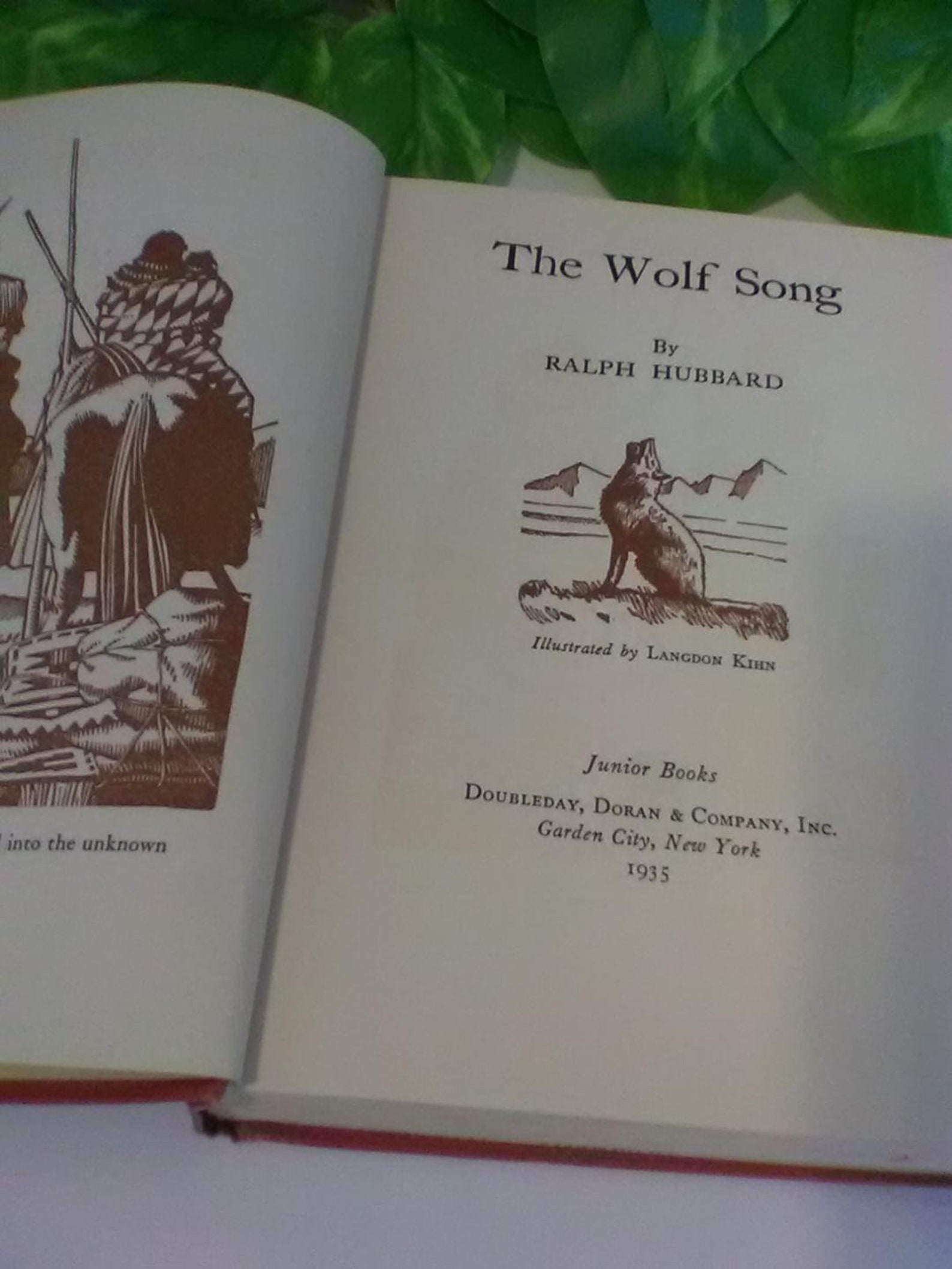 The Wolf Song Book 1935 First Edition | Etsy