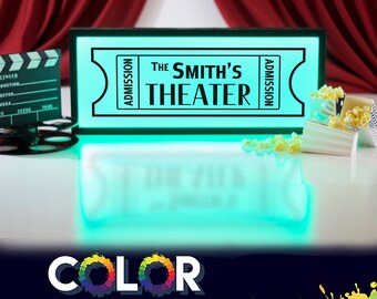 Now Playing Sign Now Playing Movie Sign Movie Room Decor | Etsy