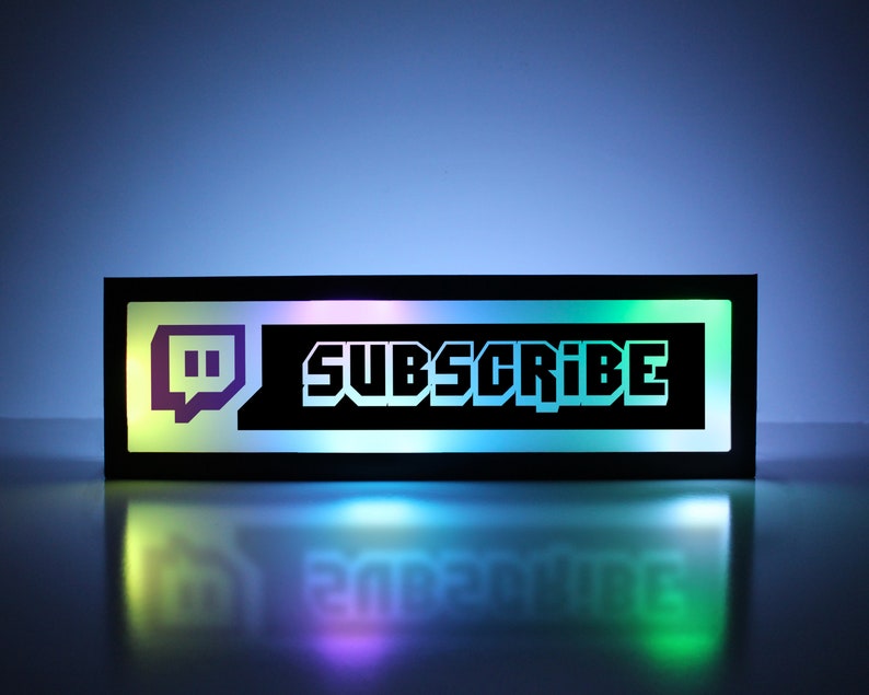 Twitch Twitch Subscribe Sign Twitch Name Twitch Subscribes | Etsy