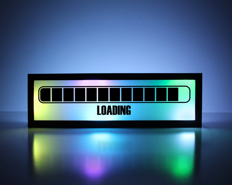 Loading Sign Loading Game Game Loading Video Game Sign - Etsy